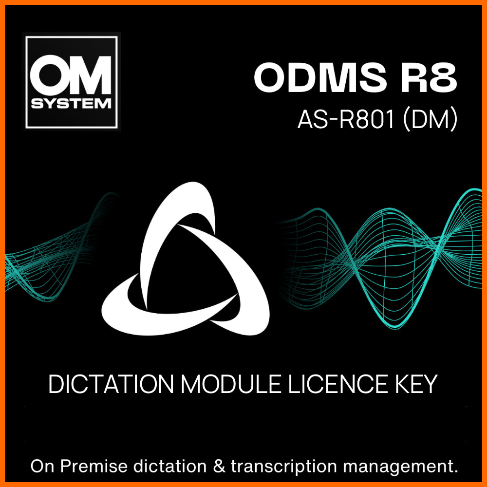 ODMS R8 Dictation Module [DM] Licence Key Windows OM System Australia – Dictate Australia